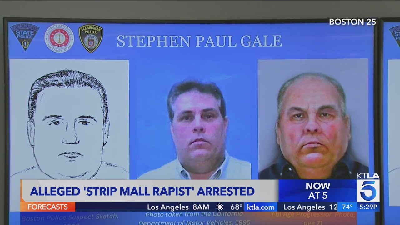 Rape suspect wanted since 1989 caught after police chase in L.A. - YouTube