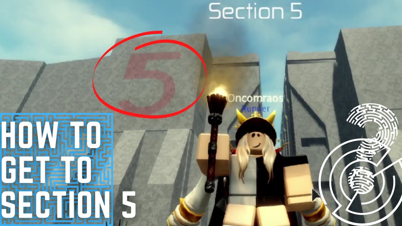How to get to SECTION 5 | The Maze Trials | ROBLOX - YouTube