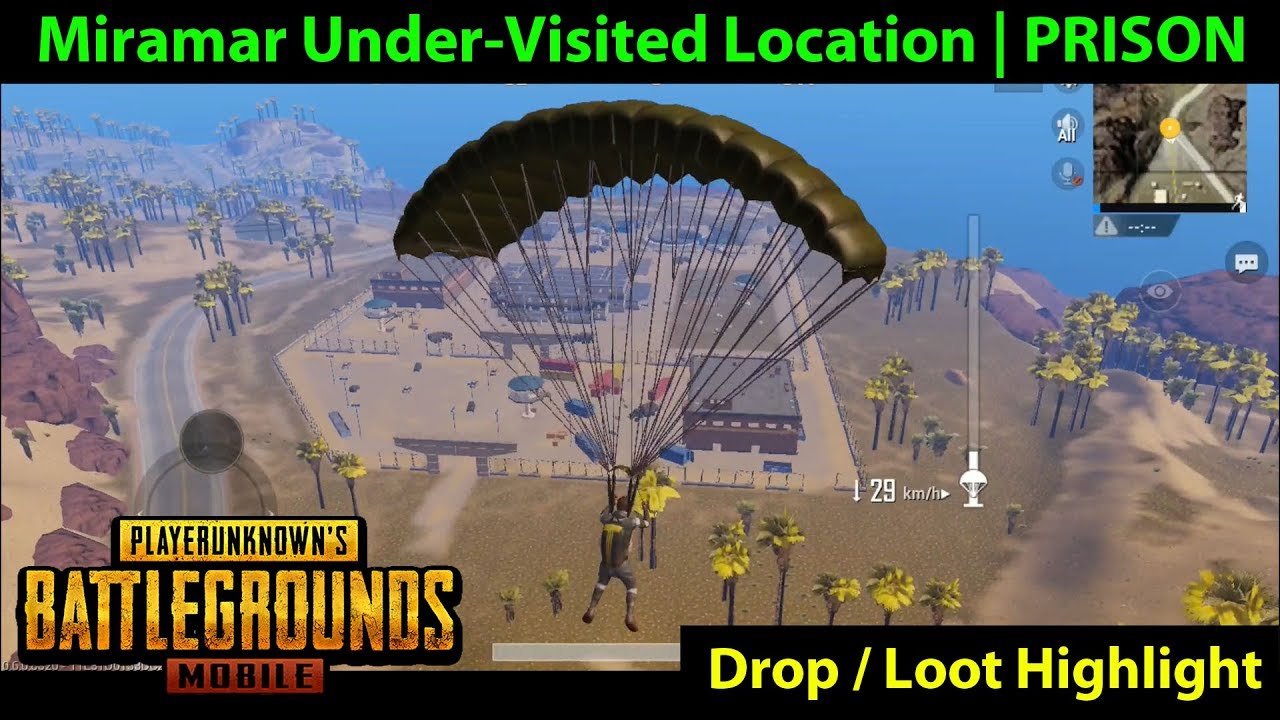 Miramar Under-Appreciated Drop / Loot Location | PRISON | PUBG Mobile ...