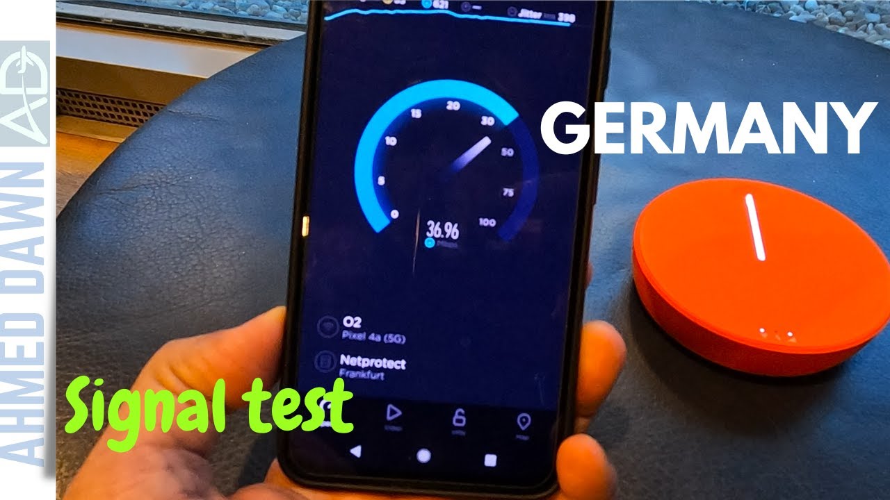 Skyroam (SIMO) Solis Lite Signal Test In Frankfurt (Germany) | Global ...