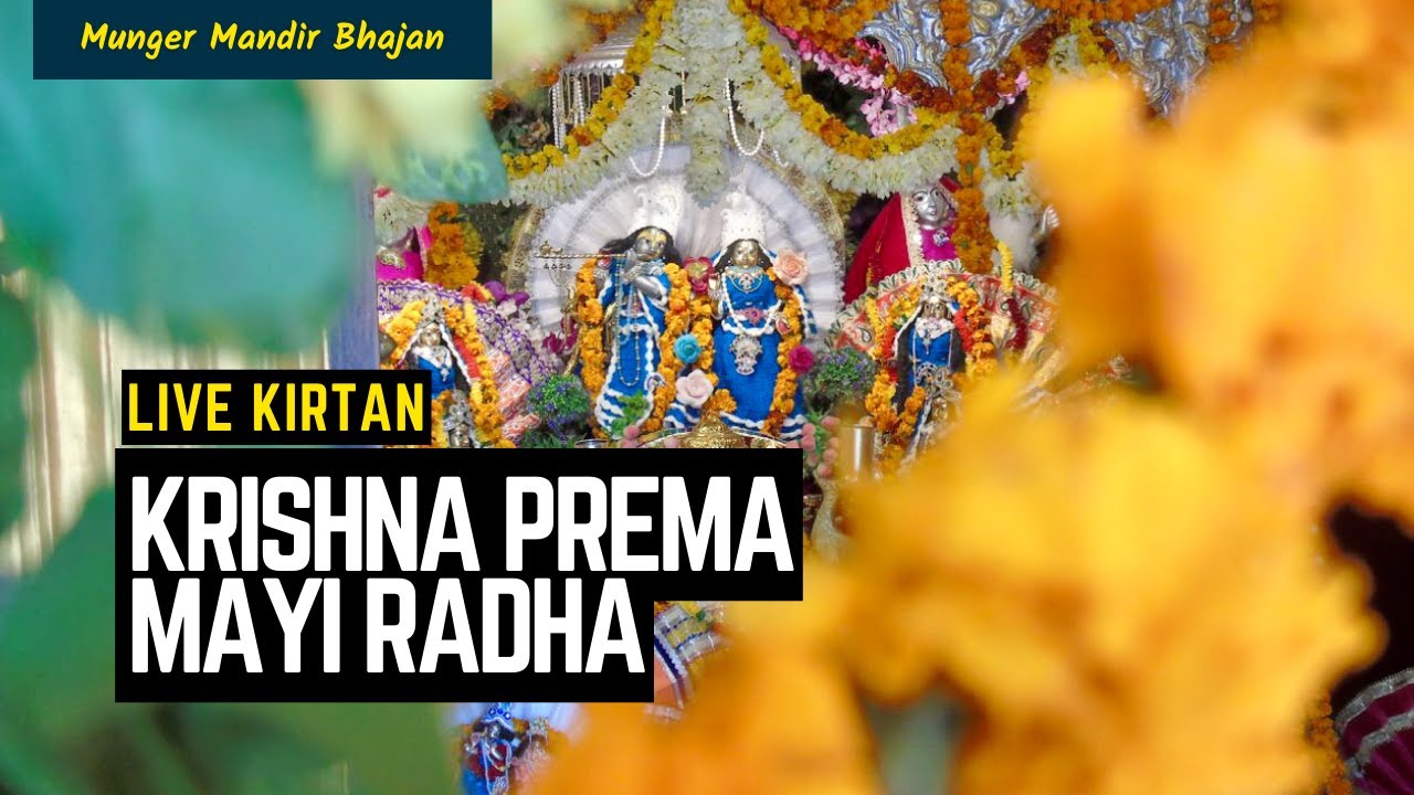 Kirtan LIVE 25: Krishna Prema Mayi Radha | Italy Japan [20th Dec 2022 ...