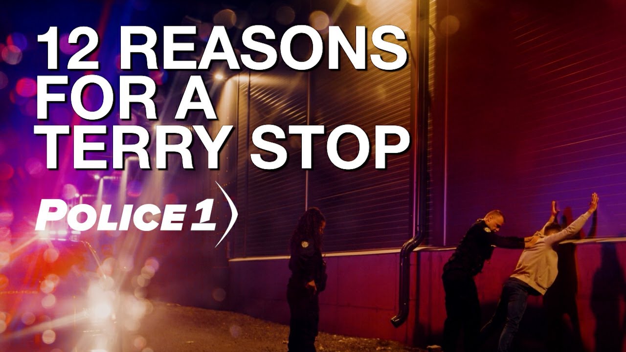 12 Reasons for a police officer to conduct a Terry stop - YouTube