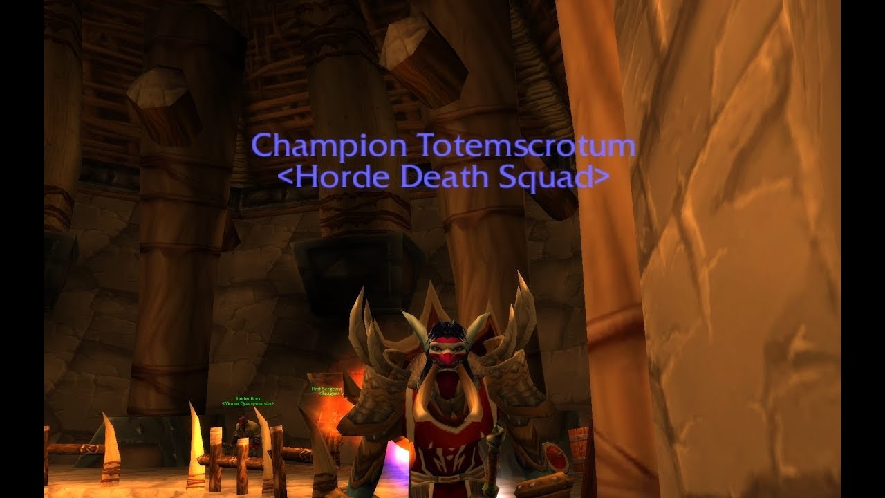 Classic WoW Shaman Tank Pvp - YouTube