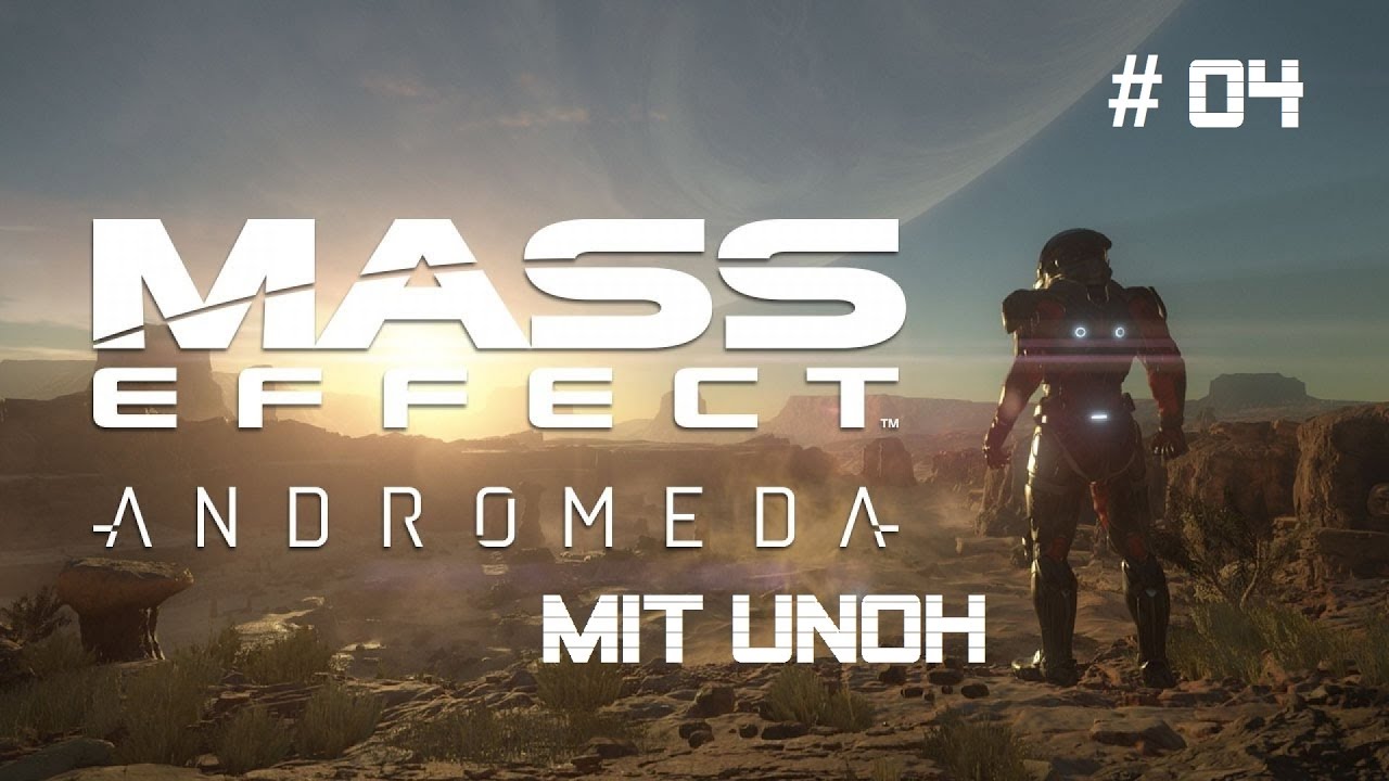 MASS EFFECT ANDROMEDA #04 Schlacht am Shuttle Let's Play - YouTube