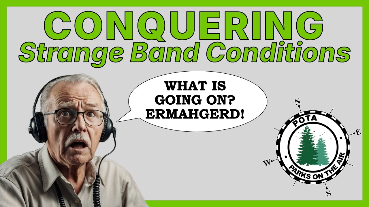 Strange Band Conditions Make a Tough POTA Activation - YouTube