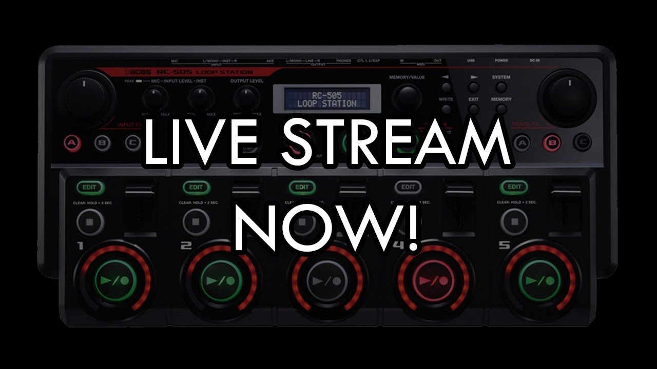 Loopstation Livestream! - Let's loop - YouTube