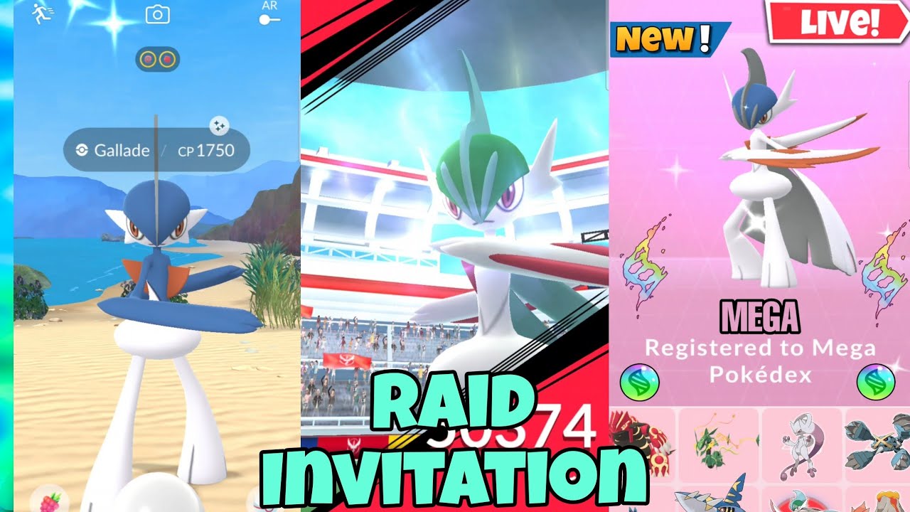 Hunting ️Shundo Mega Gallade On Raid Day #PokemonGo - YouTube