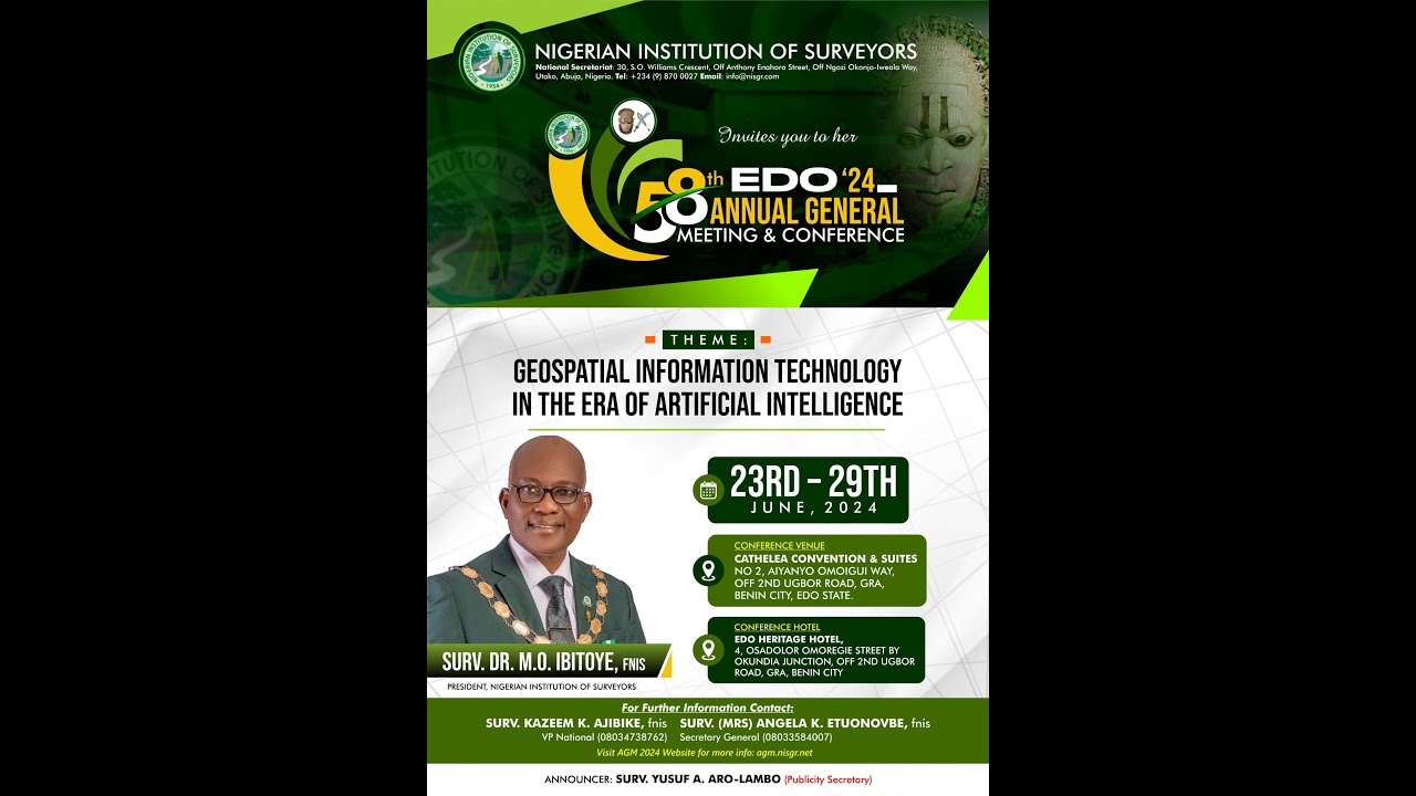 the 58th Annual General Meeting Edo 2024, - YouTube
