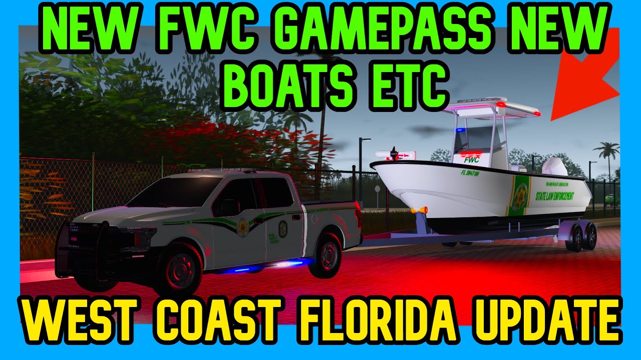 NEW FWC GAMEPASS NEW BOATS ETC! West Coast Florida Update - YouTube