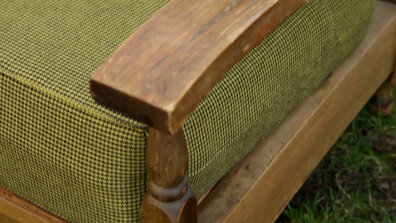 !!RARE!! German WWII Militaria - H.U. Marked Chair and Table! - YouTube