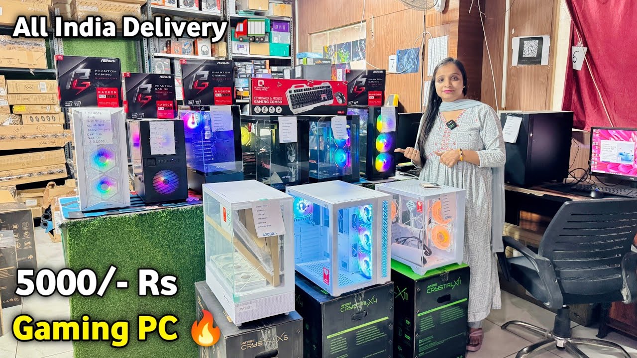 Gaming Pc Only 5000/- Rs | Computer Market In Delhi | Cash On Delivery ...