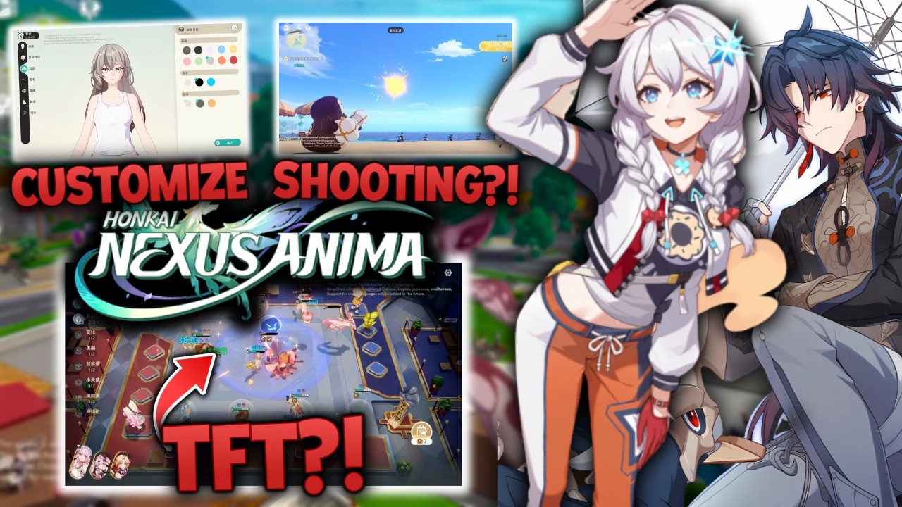 First Look At Hoyo's NEW Game | Honkai Nexus Anima Trailer, Gameplay ...