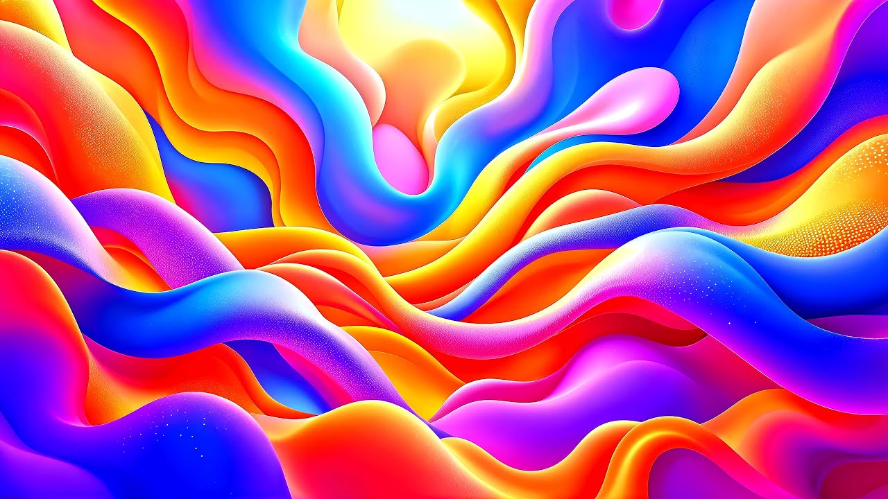 TV SCREENSAVER Ultimate Visual Fix 4K Liquid | Abstract Satisfaction No Sound Background Video ...