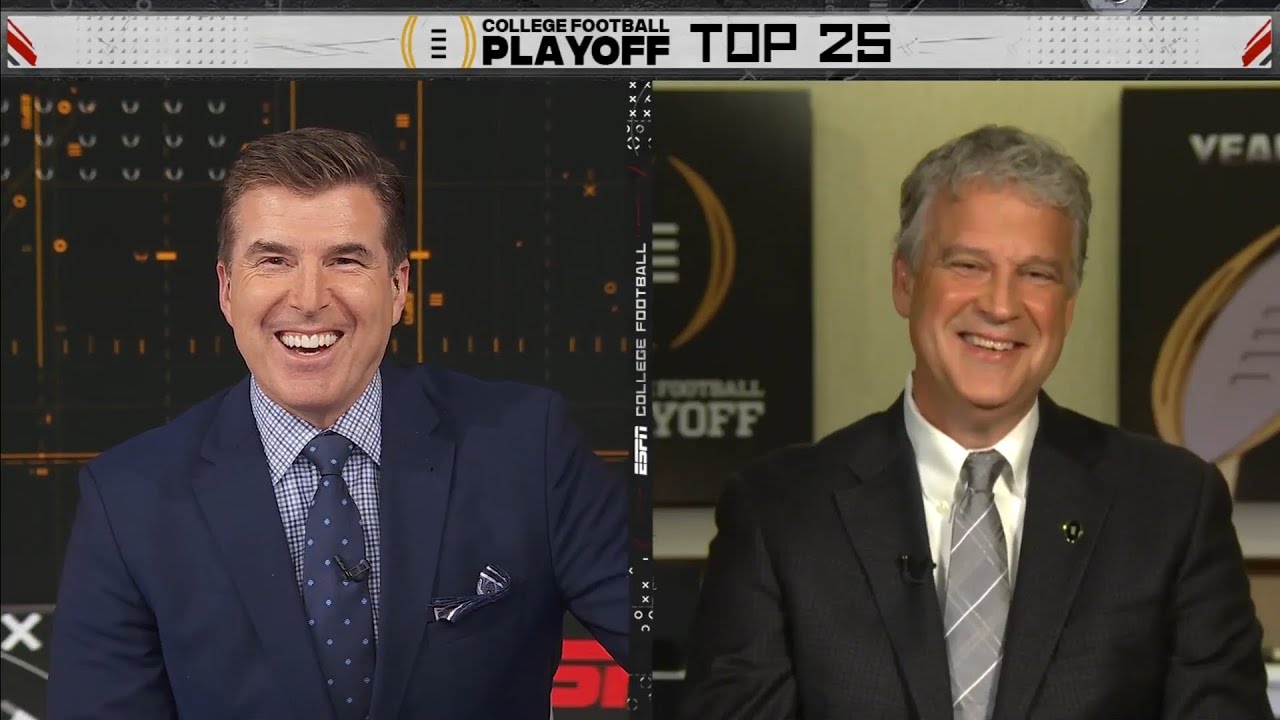 CFP Selection Committee Chair Boo Corrigan chats with ESPN's Rece Davis ...