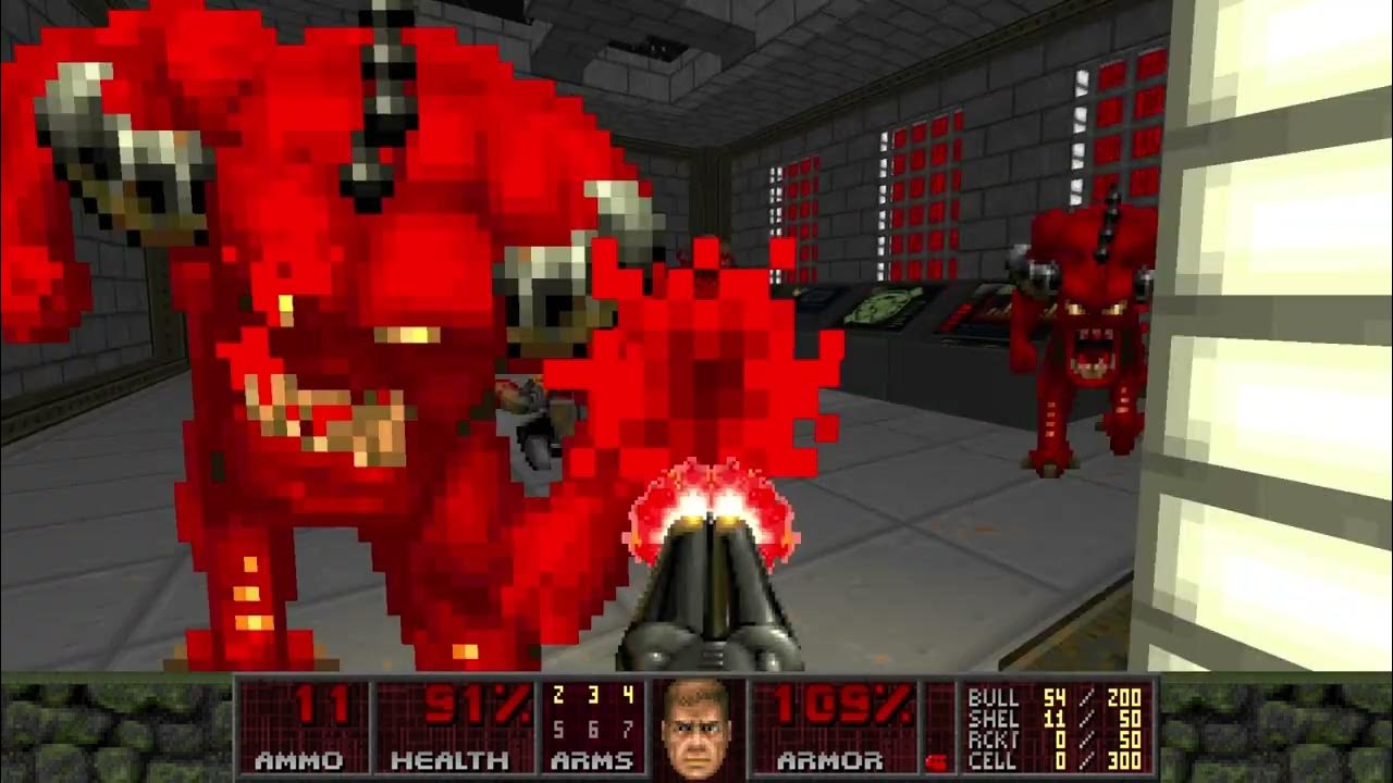 Doom [ZPack] E2M2 Ultimate Insanity | Let's Play - YouTube