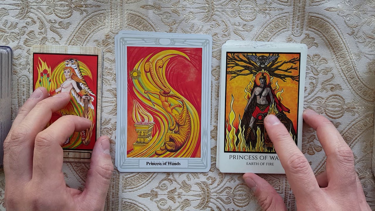 Thoth, Tabula Mundi, and Rosetta Tarot Comparison Pt. 3/3 - YouTube