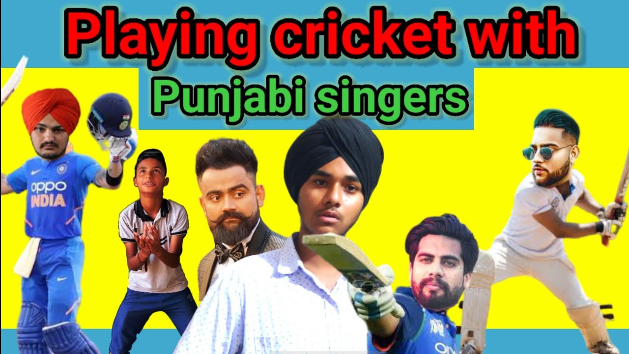 Playing cricket with punjabi singers || Techno Punjab || - YouTube