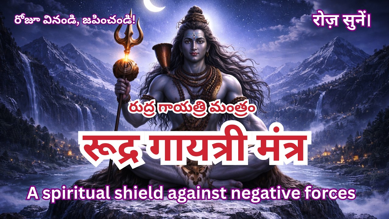 Rudra Gayatri Mantra | Daily Spiritual Practice: 21-Loop Series - YouTube
