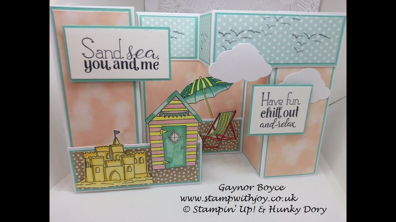 Double Z Gate fold Card Tutorial - YouTube