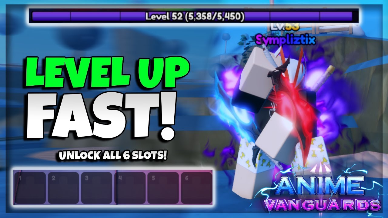 Fastest Way To Level Up In Anime Vanguards Update 0.5! - YouTube