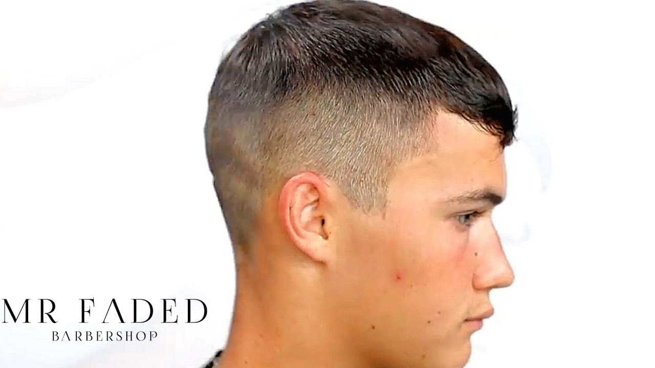💈MENS CREW CUT - STEP BY STEP TUTORIAL FOR BEGINNERS | Mr faded ...