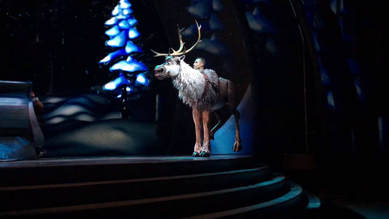 Sven the Reindeer takes the stage. LIVE! - YouTube