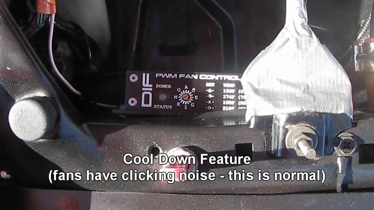 DiF PWN Fan Controller Install - LED Patterns - YouTube