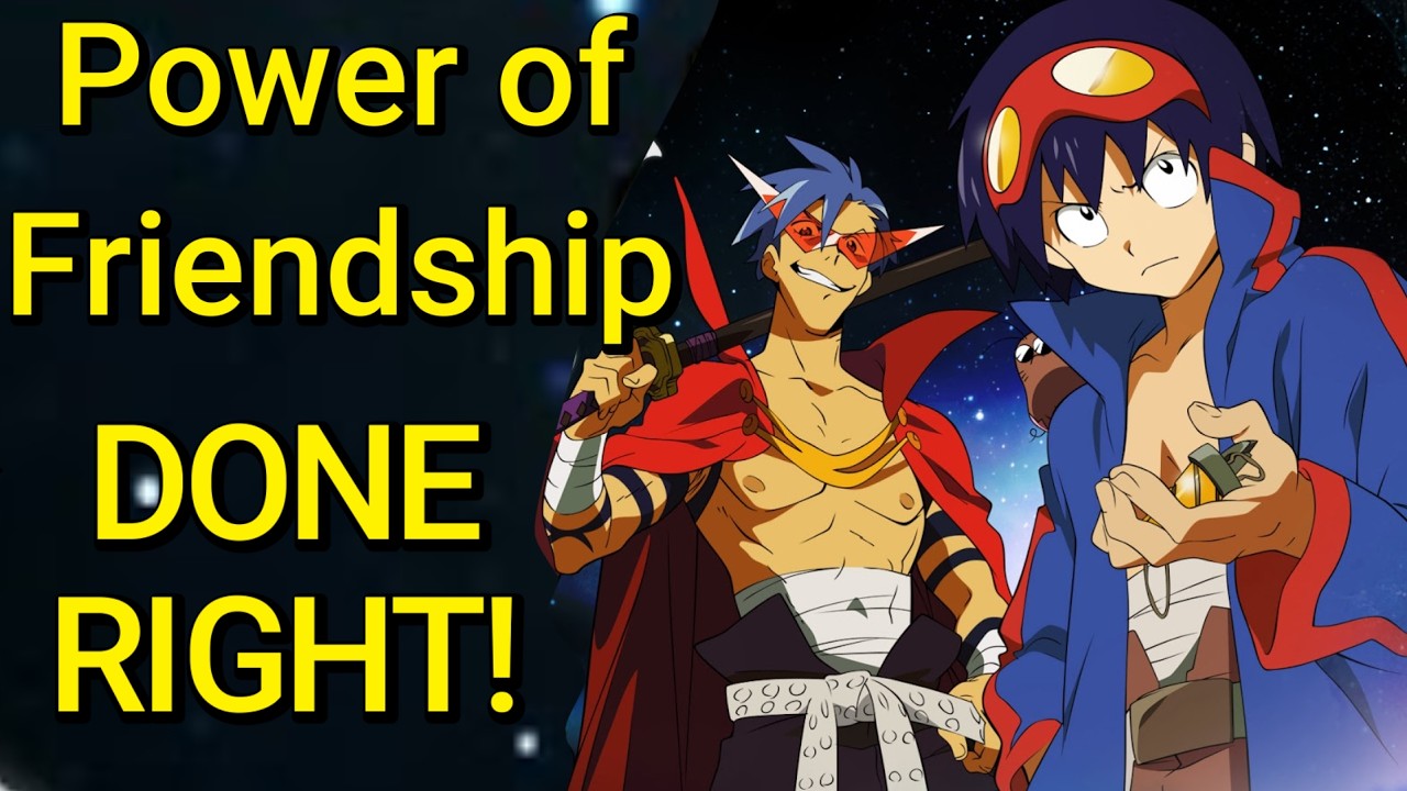 The Best Friendship in Anime || Gurren Lagann - YouTube