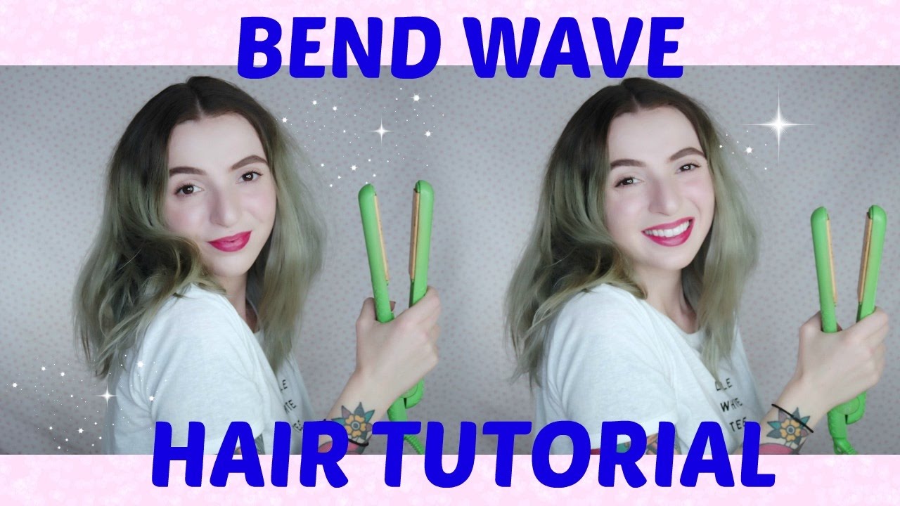 Bend Wave Hair Tutorial! - YouTube