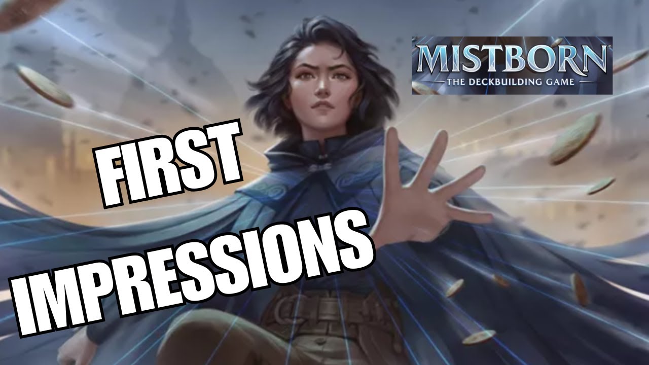 Mistborn: The Deckbuilding Game - First Impressions - YouTube