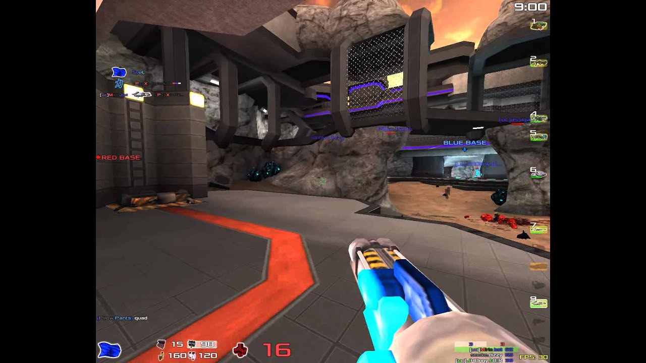 Xonotic - 5v5 CTF Pickup at Catharsis / 30/5/2013 - YouTube