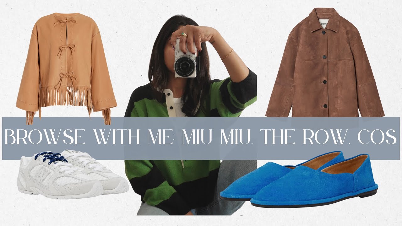 Browse with me: Miu Miu, The Row, Cordera, Cos & Etsy - YouTube