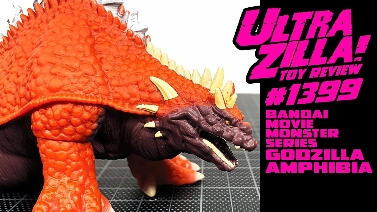 BANDAI MOVIE MONSTER SERIES GODZILLA AMPHIBIA REVIEW! - YouTube