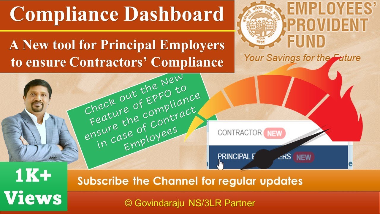 Compliance Dashboard | A New tool for Principal Employers to ensure ...