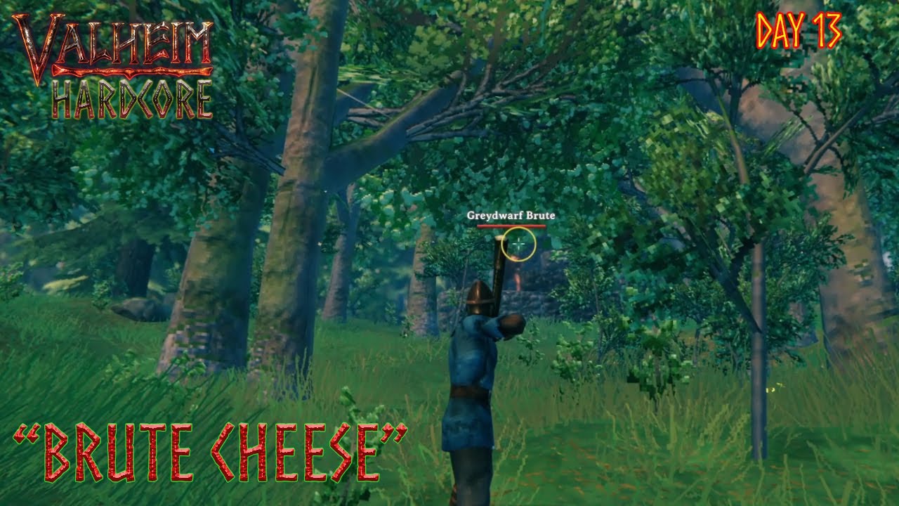 The Brute and Bone Fragments - Day 13 of Hardcore Valheim - YouTube