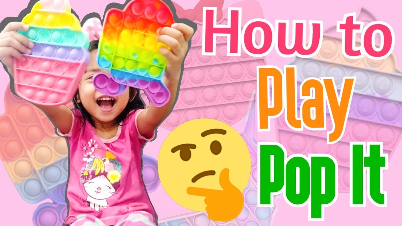 How to Play Pop It | Two Players Pop It Challenge - YouTube