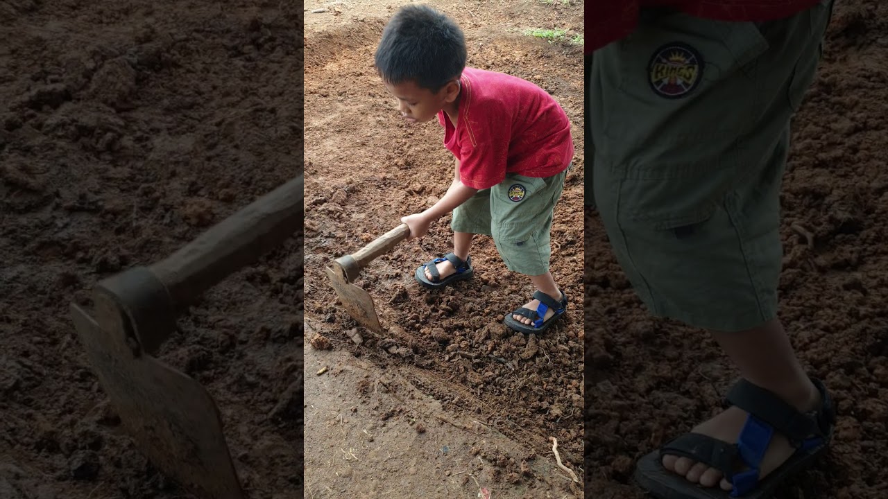 Cara mencangkul - YouTube