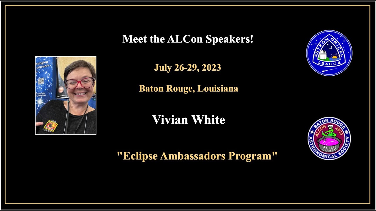 ALCon 2023 - Vivian White, Eclipse Ambassadors Program - YouTube