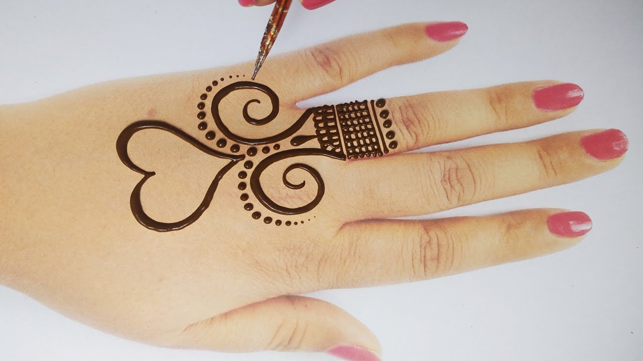 Stylish Bahu beej Special Mehndi|Easy Arabic Henna for Diwali, Bhai ...