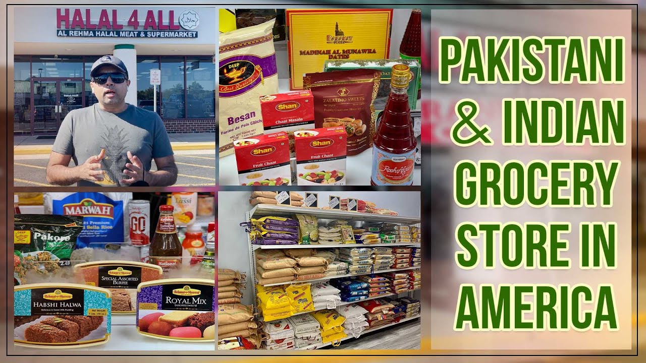 Pakistani Grocery shopping in USA | The Best Halal Meat | Gulab jamun ...