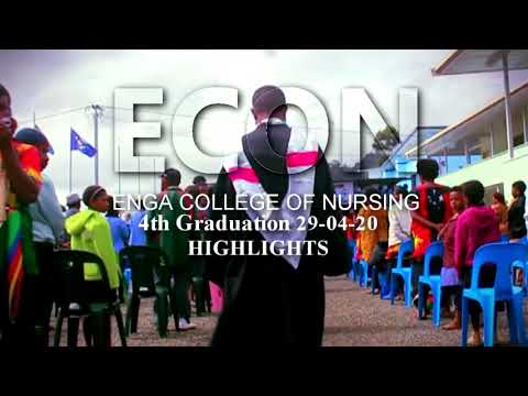 Enga College Of Nursing 4th Graduation 2020 Highlights - YouTube