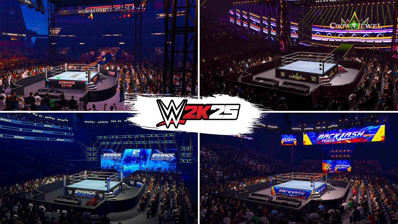 Awesome Updated Arena Mods That Will Turn Your Game Into WWE2K25! - YouTube