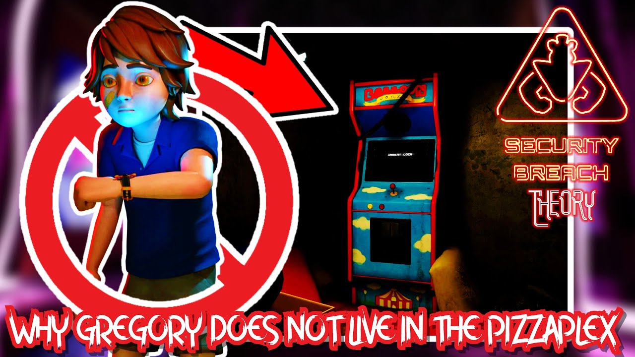 Why GREGORY does not LIVE in the PIZZAPLEX | FNAF Security Breach ...
