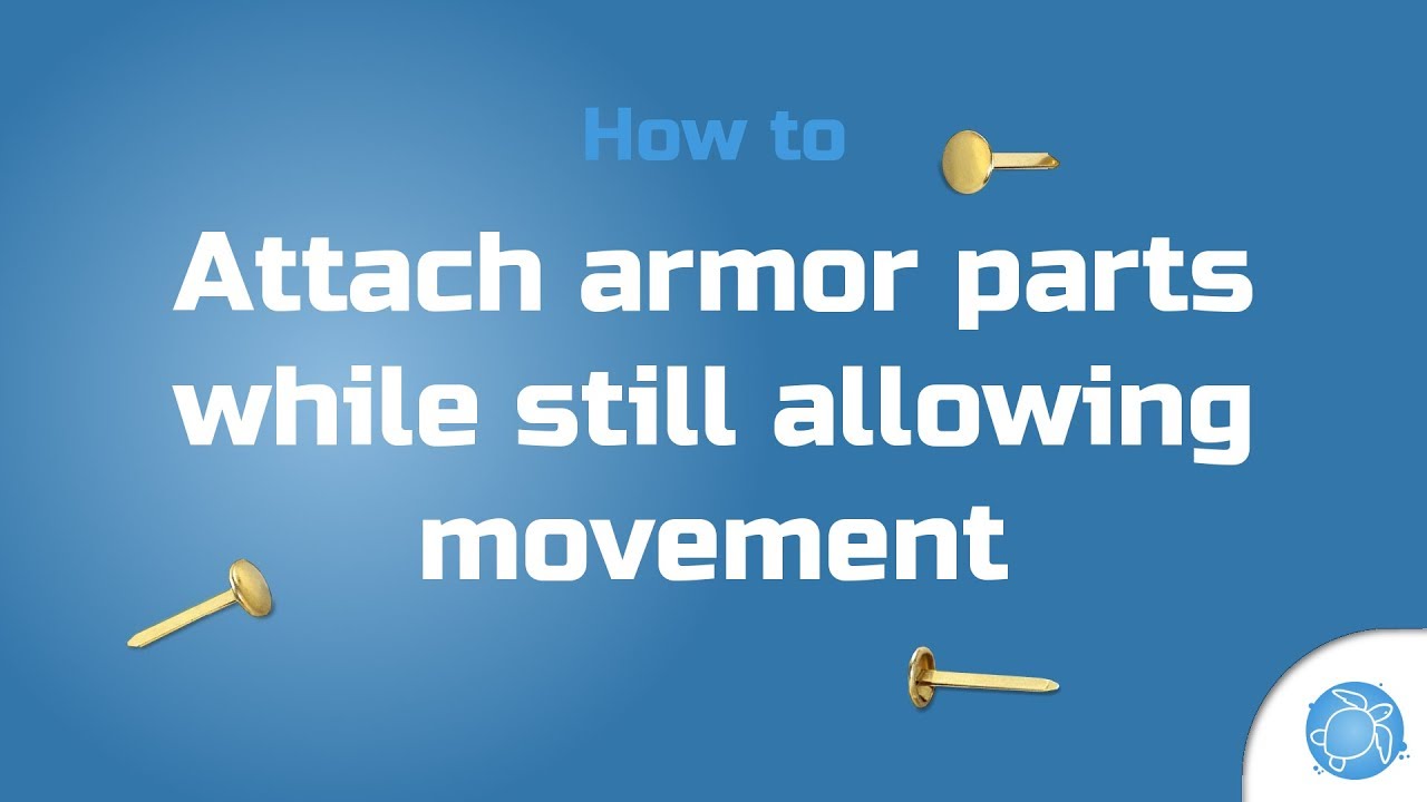 Cosplay Tutorial - Attach armor parts while still allowing movement ...