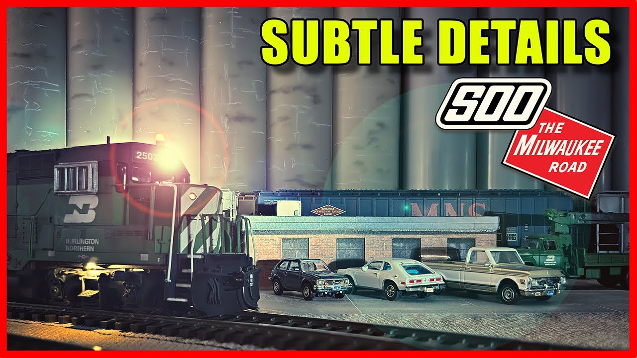 REALISTIC DETAILS that will bring your railroad to life - YouTube