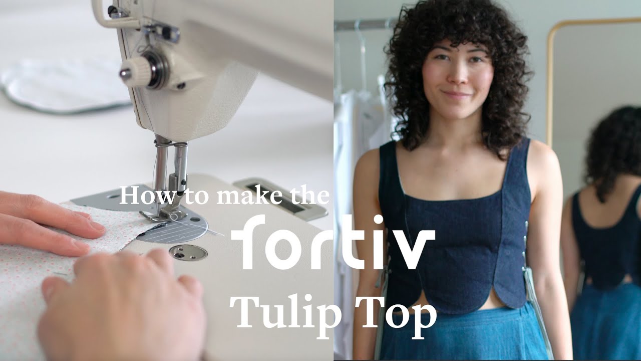Tulip Top Sewing Tutorial | Size Inclusive Corset Inspired Top Pattern ...