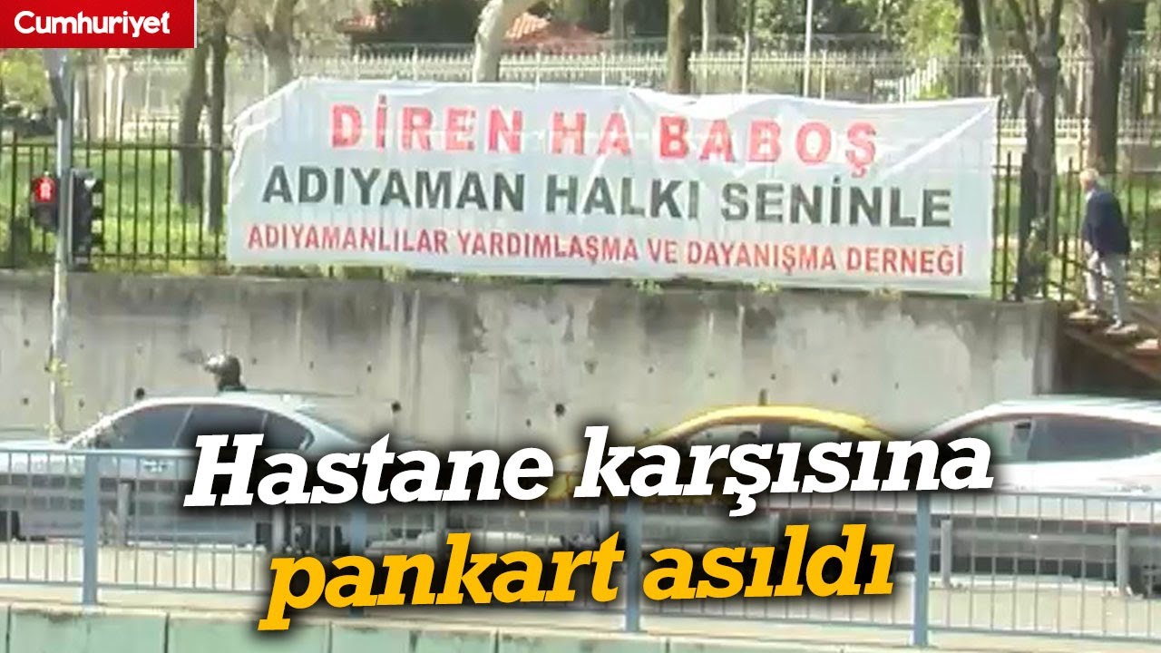 Sırrı Süreyya Önder için hastane karşısına pankart asıldı: Diren ha ...