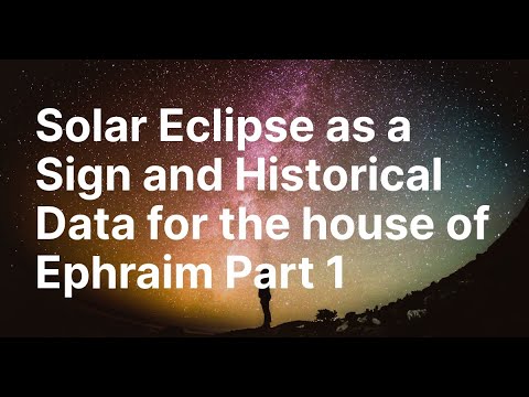 2017 - 2024 Solar Eclipse and how it is a sign (Tav) - YouTube