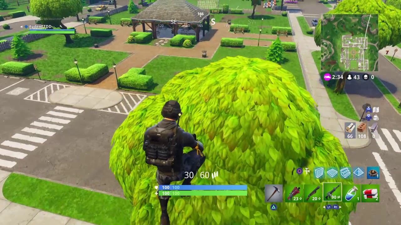 Fortnite Green Guns only Challenge - YouTube