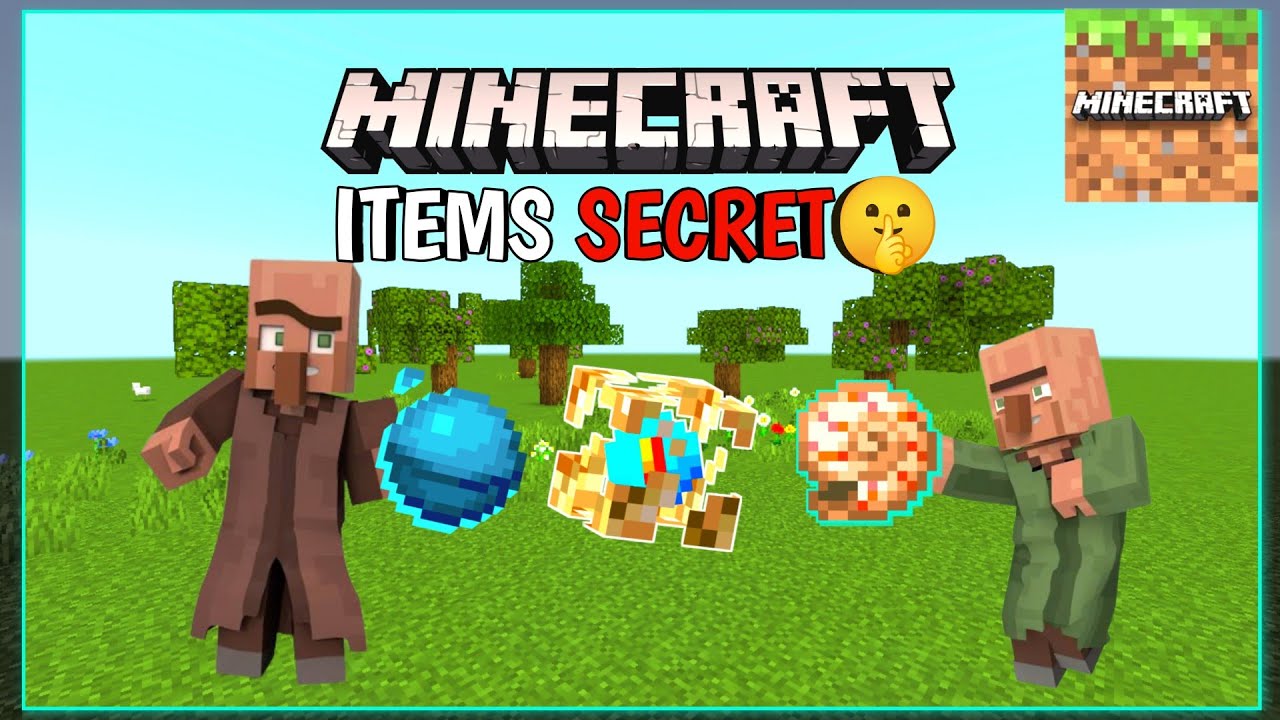 Minecraft Secret Items 🤫 - YouTube